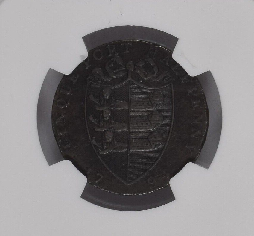1794 GREAT BRITAIN D&H-31 1/2 PENNY KENT HYTHE RICHARD SHIPDEN'S -NGC ...