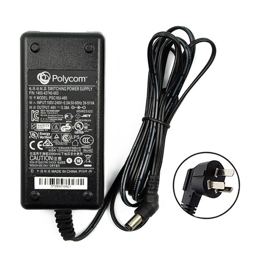 Polycom VVX 310, VVX 410, VVX 411 IP Phone AC Adapter Power Supply ...