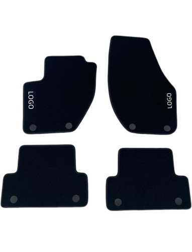 Fit Volvo V40 2013-2019 Velour Original Car Floor Mats Waterproof ...