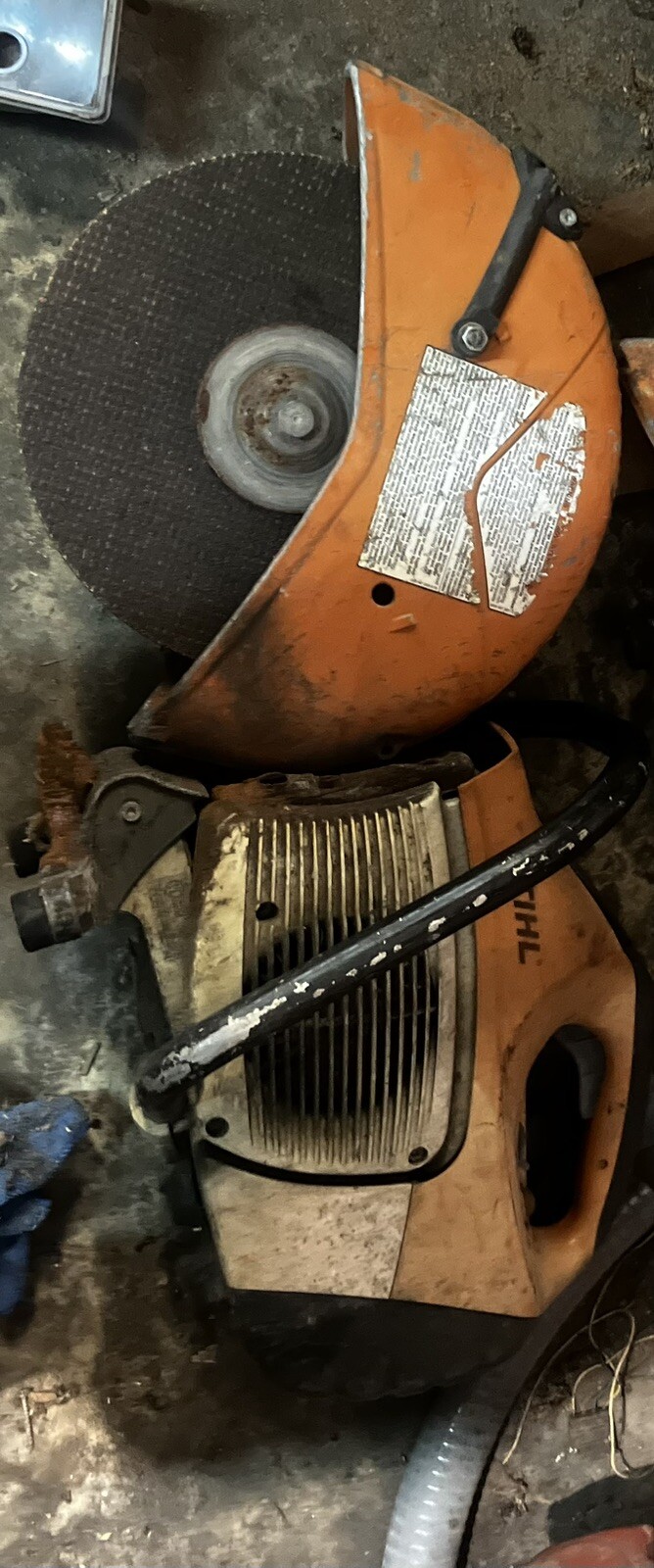 Stihl TS420 Concrete Saw, Cutquik 14" Gas Cut Off Saw | eBay