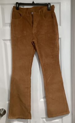HAORUN Corduroy Bell Bottom Flares Pants Slim Fit70s Vintage Bootcut ...