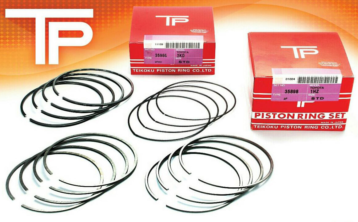 TP +040 Piston Rings Chrome suits Daihatsu HEEG | eBay