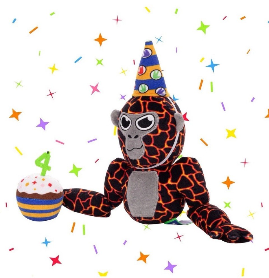 Official Makeship Gorilla Tag Birthday Monke Plush Collectable PRE ...