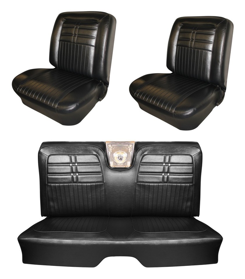 1963 Chevrolet Impala SS Coupe Interior Kit 3 with Upholstery, Front ...