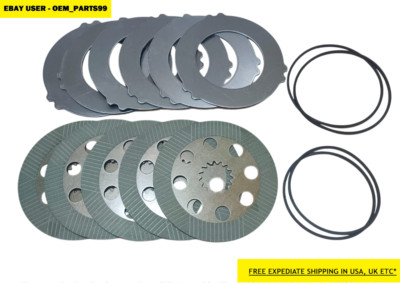 JCB BRAKE PLATES AND SEALS (458/20285 458/20353 450/10224 813/50012 813 ...