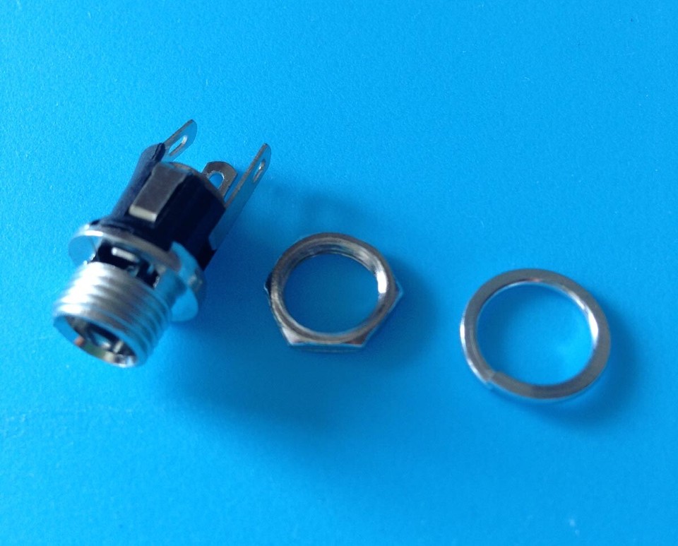 5 PAIR 12V 2.1 x 5.5MM Male Female Socket Panel Jack Plug DC Power ...