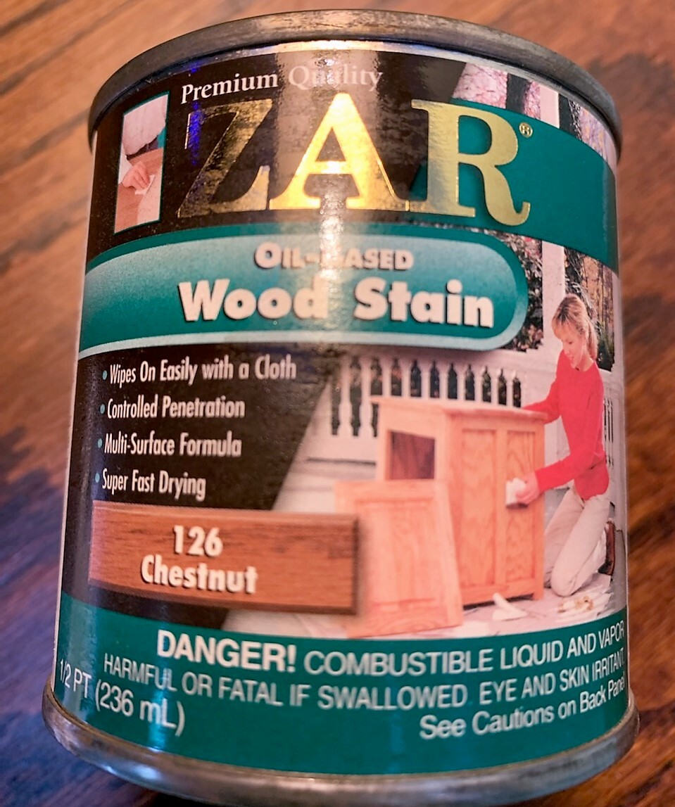 ZAR Interior Stain 126 CHESTNUT 1/2 Pint | eBay