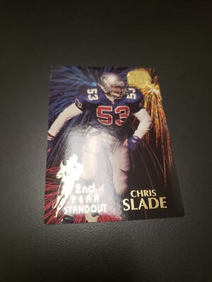 CHRIS SLADE 1994 FLEER ULTRA 2ND YEAR STANDOUT INSERT FOOTBALL CARD ...