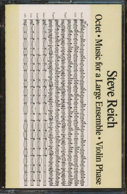 Steve Reich - Octet: Music For A Large Ensemble (CUTOUT) (Cassette Tape ...