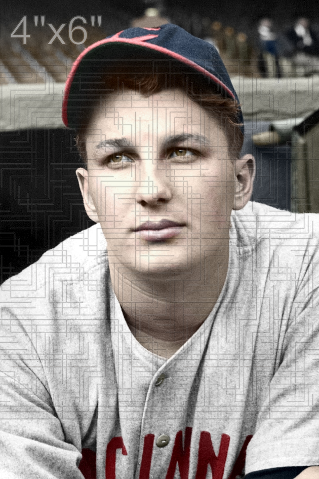 Johnny Hutchings - c. 1940-41 Cincinnati Reds - choose a style ...