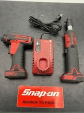Snap-on CTR725A 1/4" Drive Cordless Ratchet Kit Two Batteries for sale online | eBay