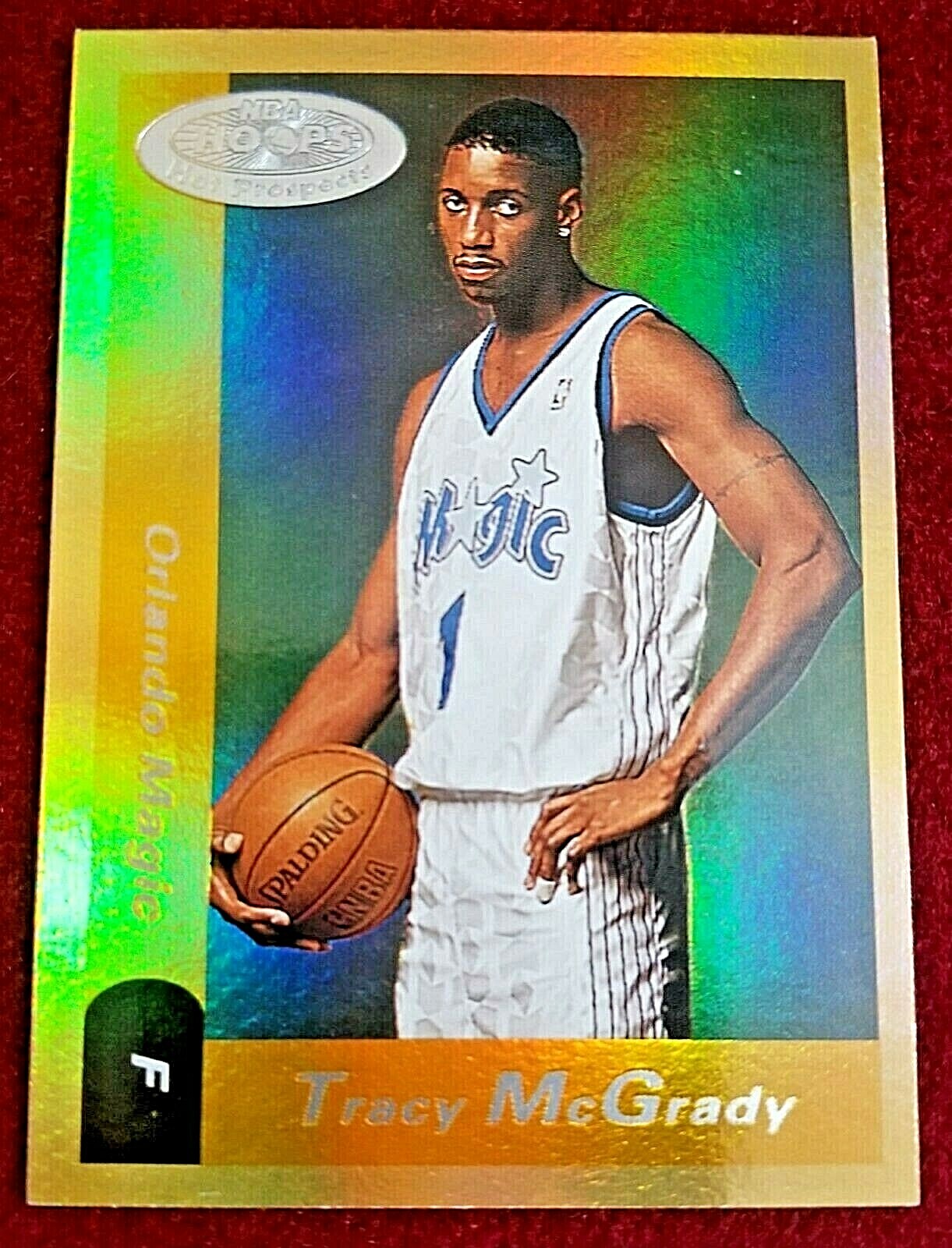 2000-01 NBA Hoops Hot Prospects Duncan Iverson McGrady Determined Kobe ...