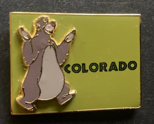 State Character Pins Colorado - Baloo Jungle Book - Disney Pin 14930 | eBay