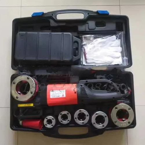 Handheld Electric Threading Machine, High-power Pipe Tapping Die Plate ...