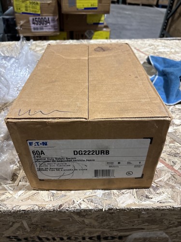 Eaton DG222URB General Duty Safety Switch 60A 240V 2 Pole Non-Fusible 🔴 ...