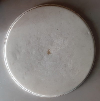 Snare Coated Drumhead 14 in., white, stick marks and small surface ...