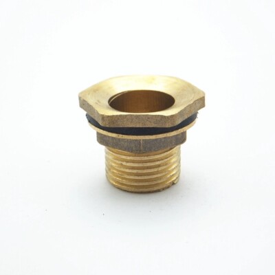 1/2" BSP BRASS TANK CONNECTOR | eBay UK