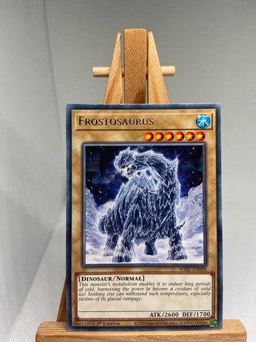 Frostosaurus - Rare 1st Edition WISU-EN008 - NM - YuGiOh | eBay UK