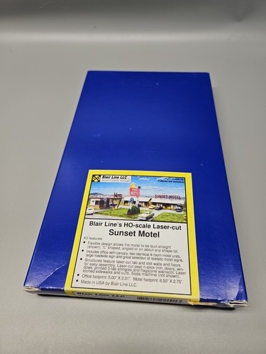 Blair Line HO Scale Sunset Motel Kit 2001 | eBay