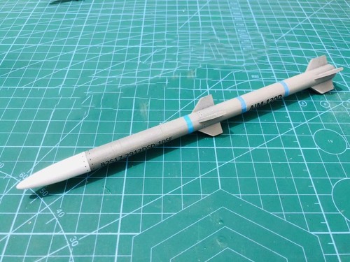 Custom kit 1:18 BBI Elite Force F16 F18 AIM-120 AIM120 AMRAAM missile ...