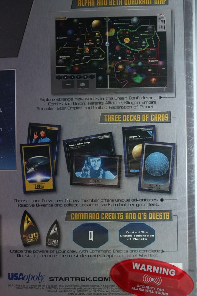 Star Trek 50th Anniversary Edition RISK Board Game NEW SEALED BOX! | eBay