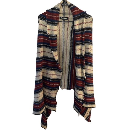 Sam Edelman "Elsie" Sweater Vest Blanket Boho Waterfall Size Medium ...