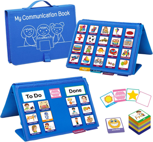 Pecs Communication Book, Visual Schedule for Kids with Autism ...