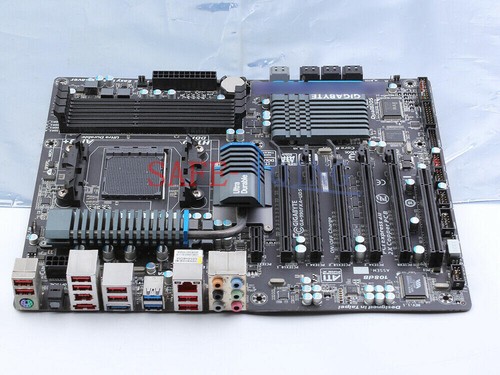 ONE GIGABYTE GA-990FXA-UD5 Socket AM3+ AMD 990FX DDR3 ATX USB3.0 used ...