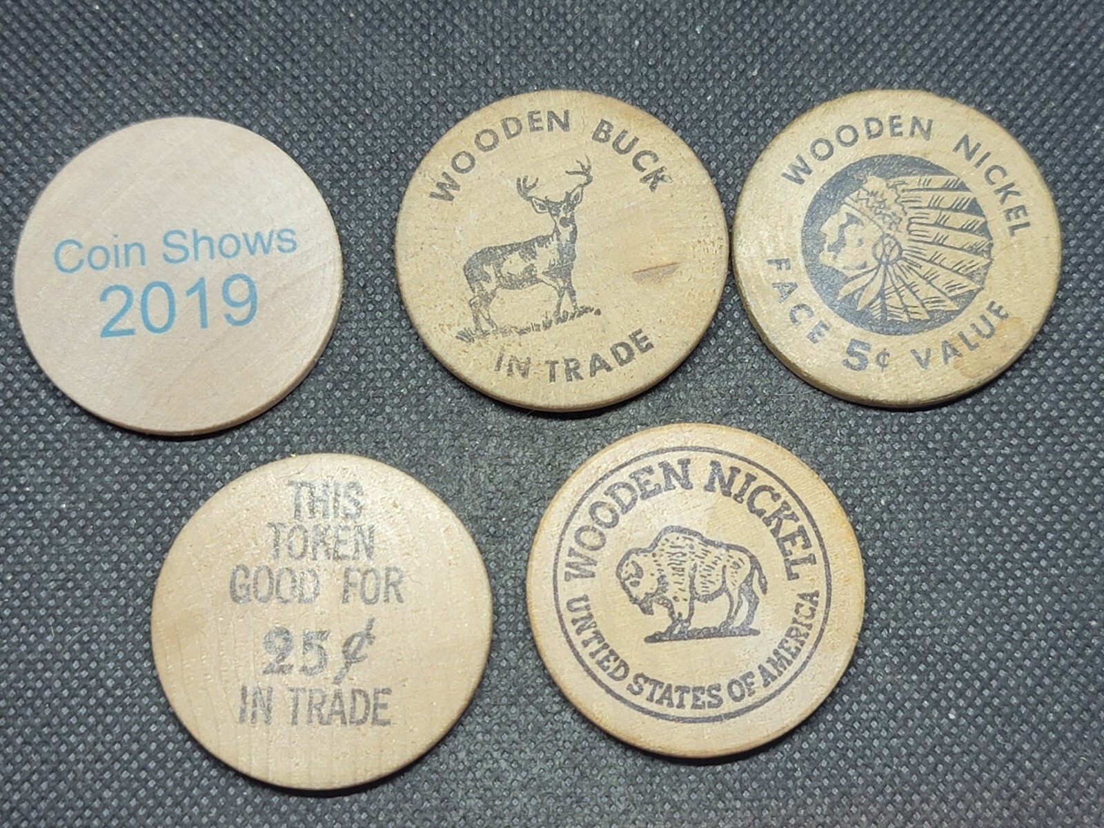 5 IOWA TOKENS, SEE PICTURES, L915 | eBay