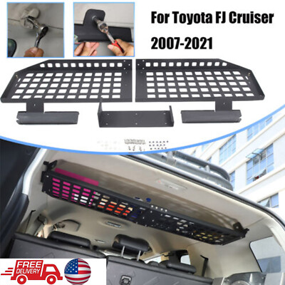 Modular Storage Overhead Molle Panel Rear Trunk Shelf for Toyota FJ ...