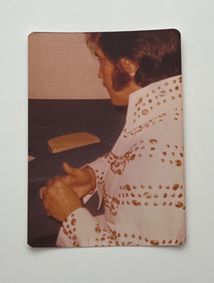 ELVIS PRESLEY AUTHENTIC ORIGINAL VINTAGE CONCERT PHOTO ATLANTA 1973 ...