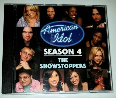 American Idol CD, Season 4. The Showstoppers. Music Album 828766884425 ...