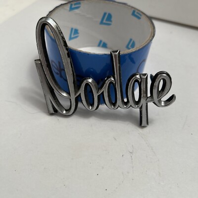 Vintage Metal DODGE A100/A108 FRONT DOOR SCRIPT EMBLEM, Late 1960’s | eBay