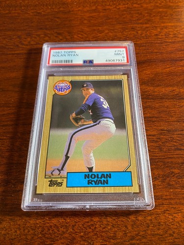 1987 Topps #757 Nolan Ryan HOF PSA 9 | eBay