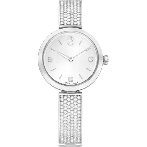 Reloj Swarovski Illumina blanco correa cristales transparentes 5671205 ...