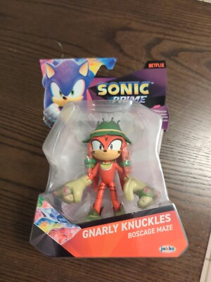 Jakks Pacific Netflix Sonic Prime Gnarly Knuckles Boscage Maze 5 ...