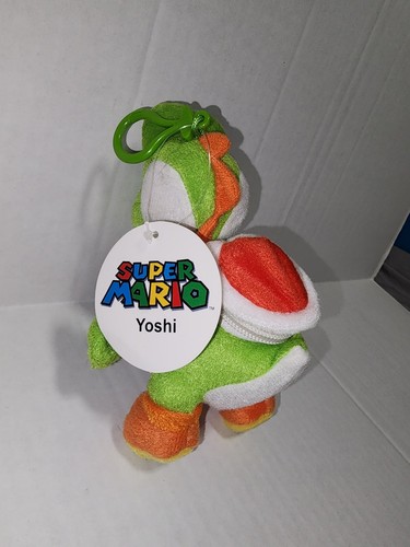 Yoshi Nintendo Stuffed Plush Animal Toy Backpack Coin Purse Zipper 7 ...