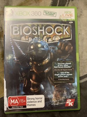 Bioshock Xbox 360 PAL - Complete With Manual (b74/28) Free Postage ...