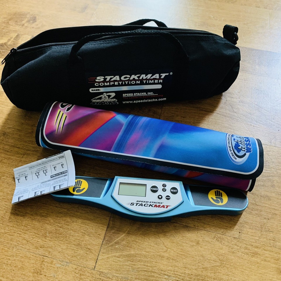 Stackmat Competition Timer & Mat with Travel Case WSSA Official Timing ...