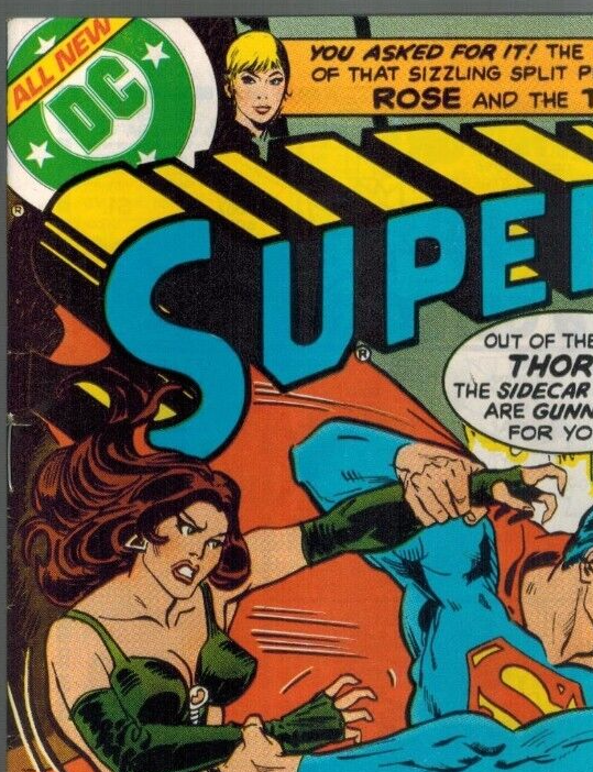 Superman 336 The Rose & The Thorn! VF 1979 DC Comic | eBay