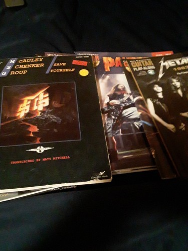 MSG/Mcauley Schenker Group Save Yourself Guitar Tab Book Lot | eBay