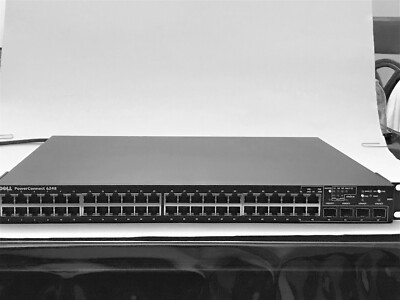 Dell PowerConnect 6248 48-Port 10/100/1000 + 4x SFP Gbit Managed ...