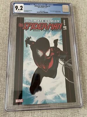 Ultimate Comics Spider-Man #1 CGC 9.2 1st Miles Morales Spiderverse | eBay