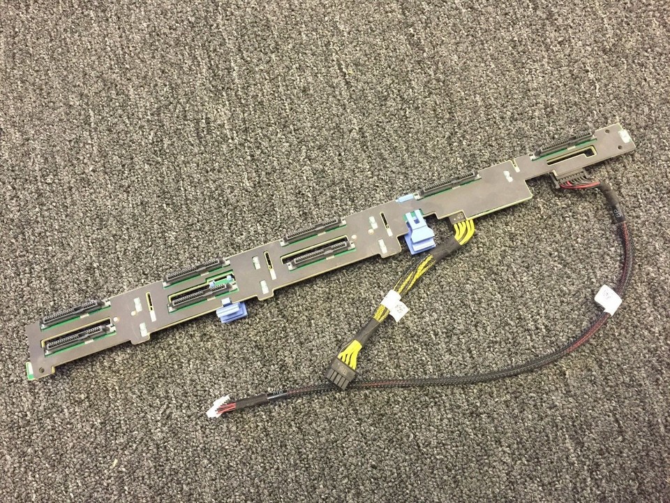 Dell PowerEdge R430 R630 8 X 2.5 HDD Backplane MG81C w/Cables 94T5N ...