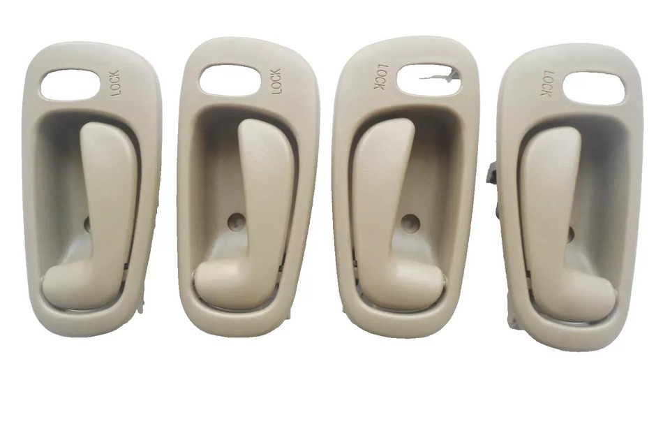 Fit 98-02 Toyota Corolla Chevy Prizm Inside Beige Left Right Hole Door ...