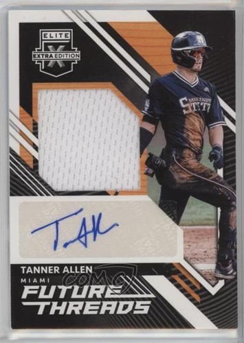 2021 Panini Elite Extra Edition - Future Threads Signatures Tanner ...