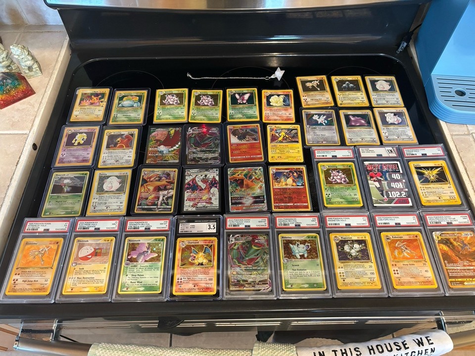 Colossal Lot PSA and CGC Graded WoTC Holo Pokémon Cards Charizards And ...