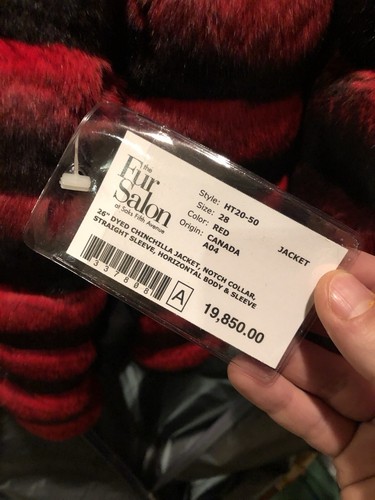 chinchilla fur coat women. Originally 20k!! | eBay