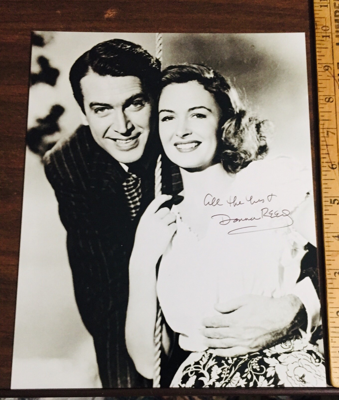 DONNA REED —SIGNED PHOTO—Oscar—From Here To Eternity—It’s Wonderful ...