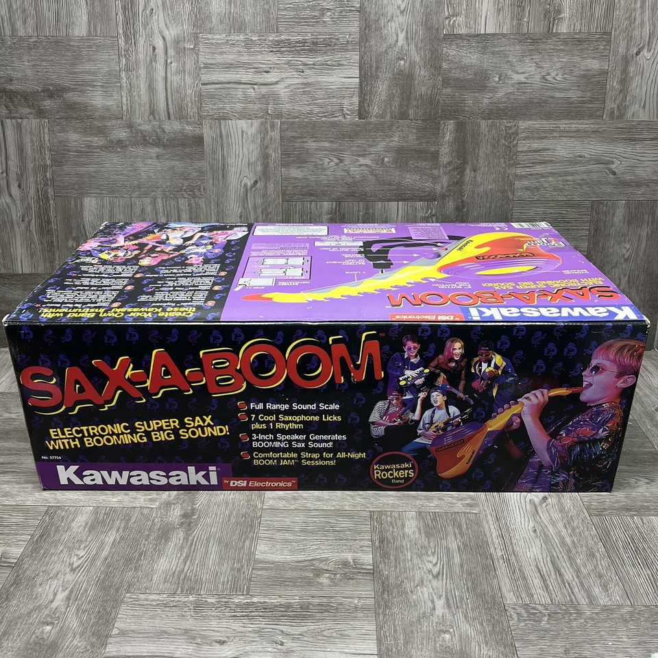 Kawasaki SAX-A-BOOM Vintage 1999 DSI New Old Stock SEALED IN BOX ...